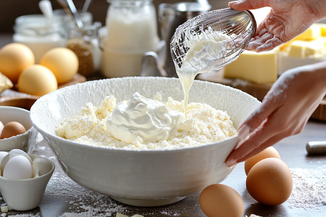 What does putting sour cream in a cake do? - Erin Recipes