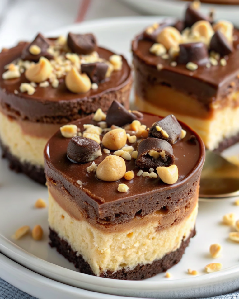 Ultimate Chocolate Peanut Butter Cheesecake Bars Recipe - Erin Recipes