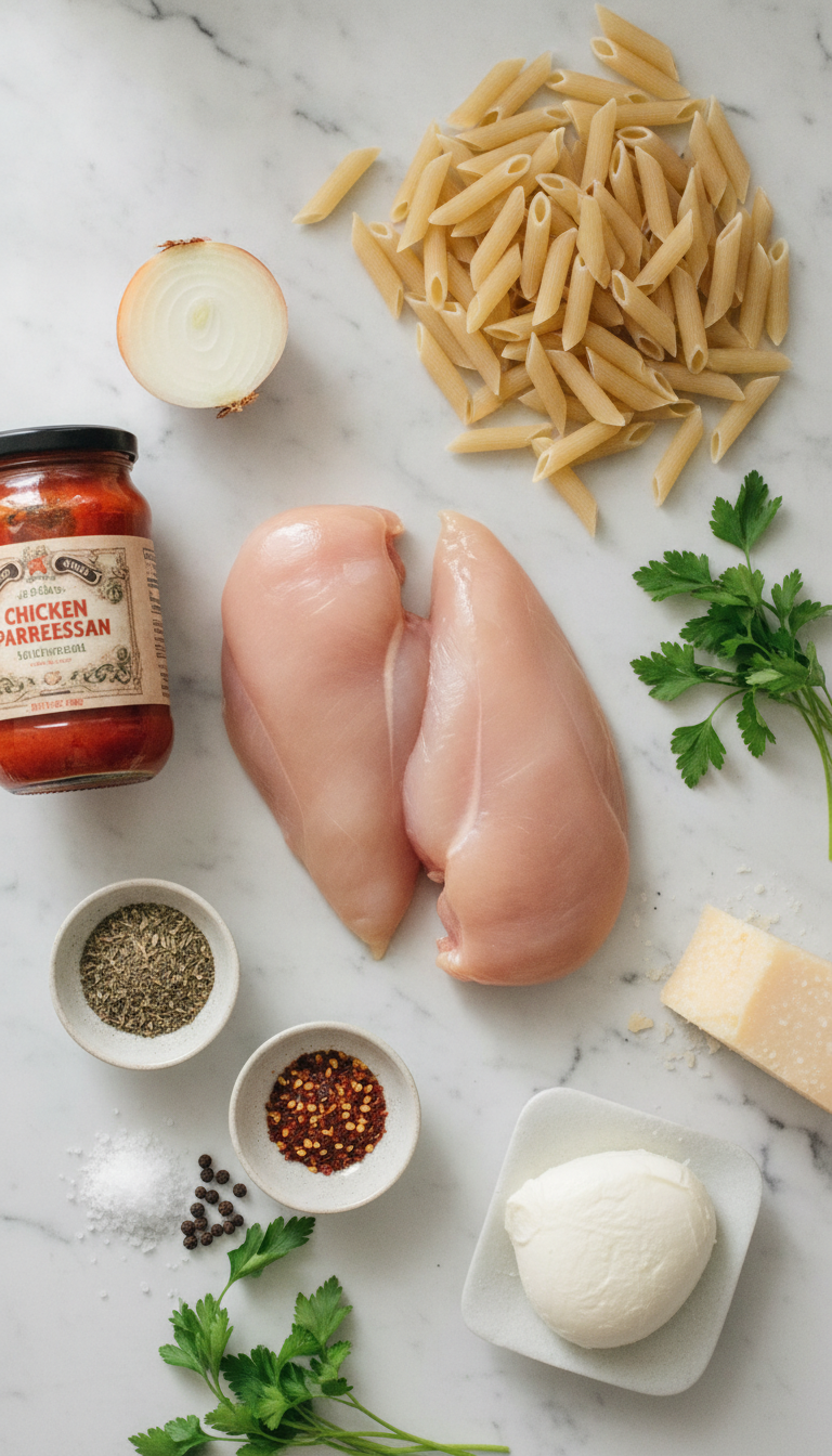 Slow Cooker Chicken Parmesan Pasta: Easy One-Pot Comfort - Erin Recipes