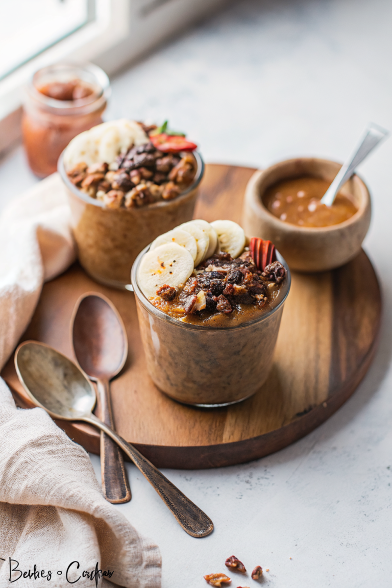 Chocolate Peanut Butter Overnight Oats Recipe - Easy & Delicious - Erin ...