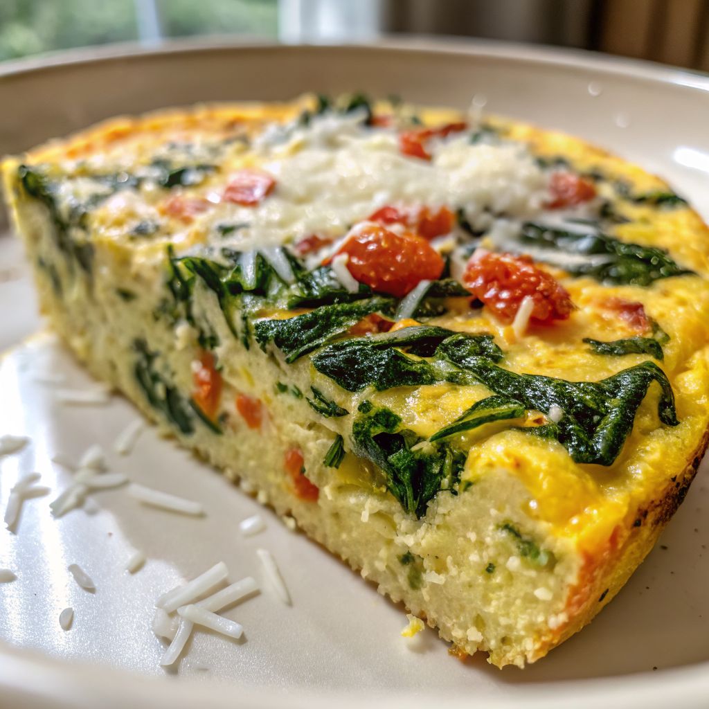 Cottage Cheese and Spinach Crustless Quiche Recipe - Erin Recipes